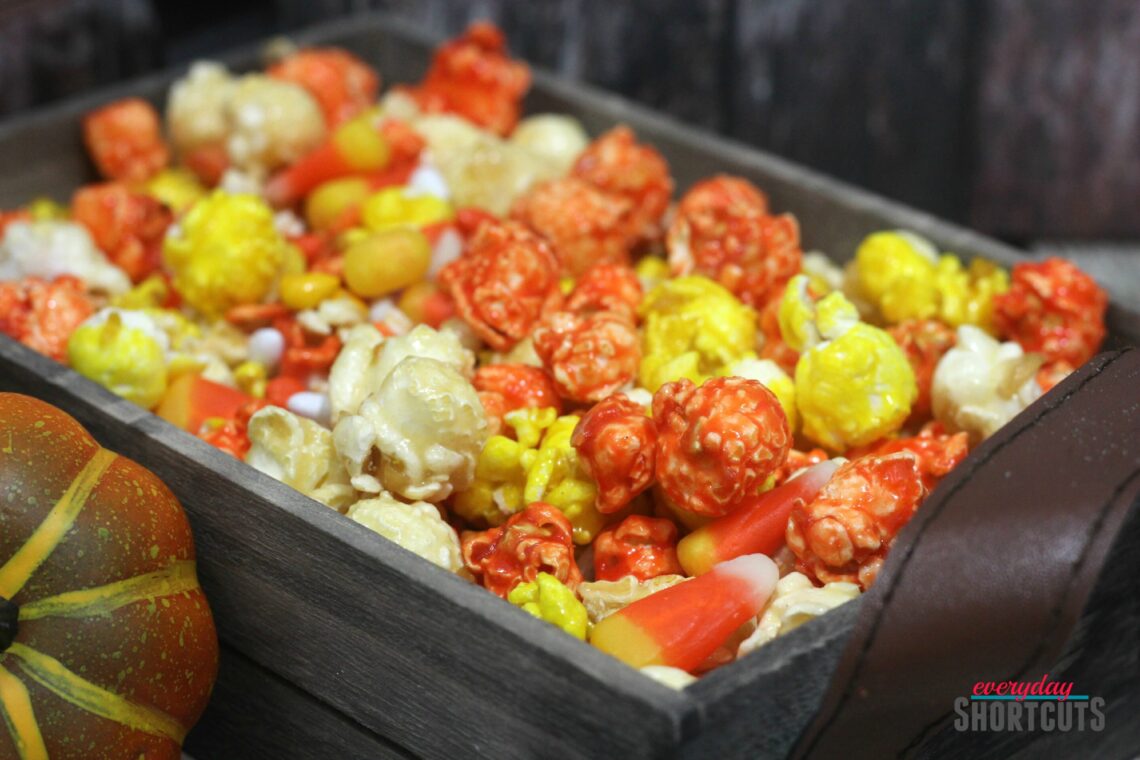 Fall Candy Corn Mix - Everyday Shortcuts