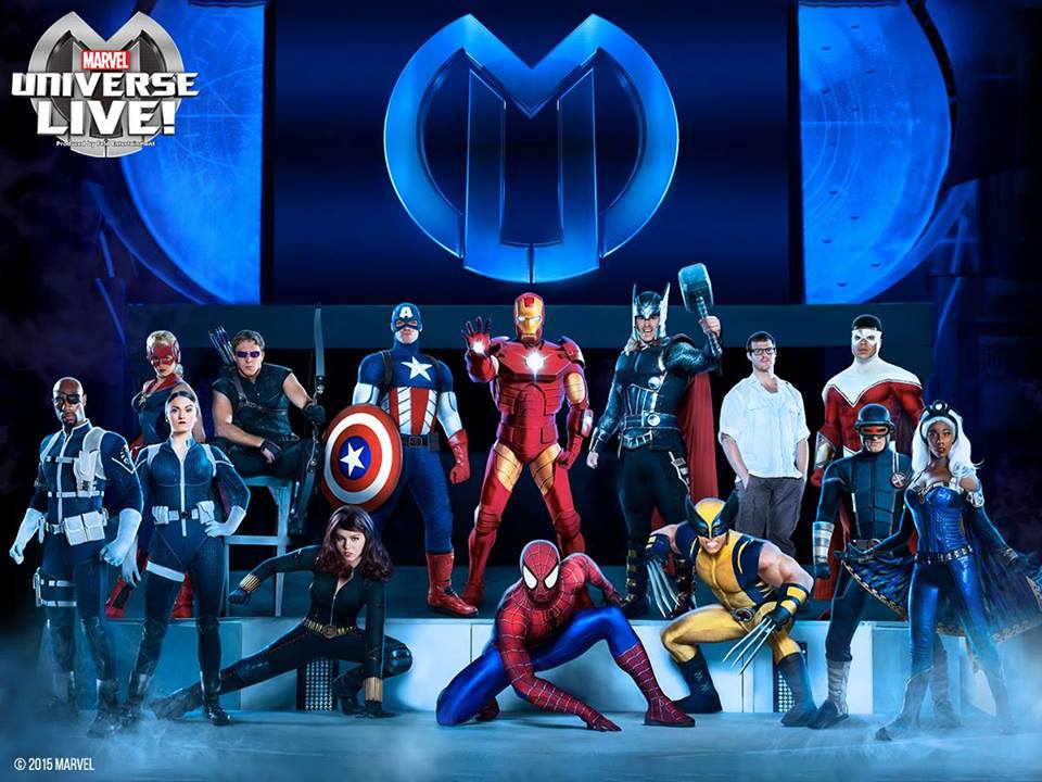 marvel universe live characters - Everyday Shortcuts