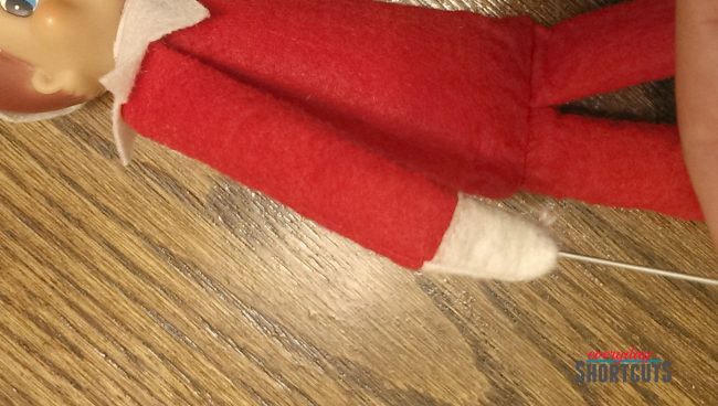 How to Make Elf on the Shelf Poseable - Everyday Shortcuts