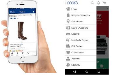 sears app - Everyday Shortcuts