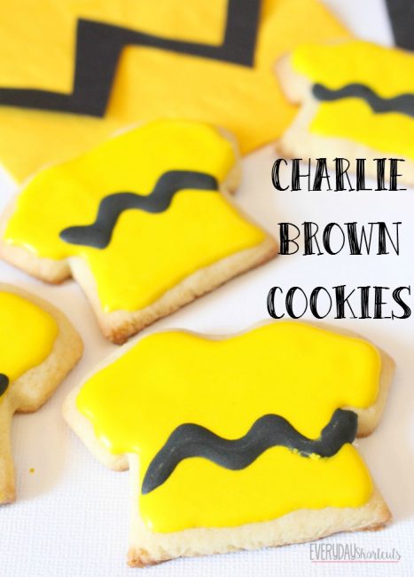 Charlie Brown Cookies - Everyday Shortcuts