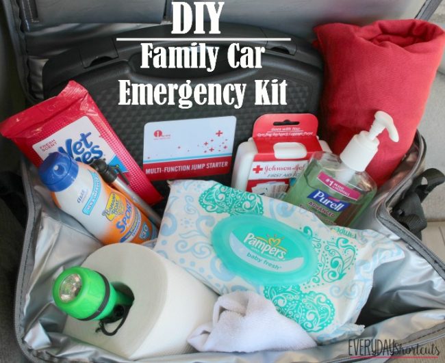DIY Family Car Emergency Kit - Everyday Shortcuts