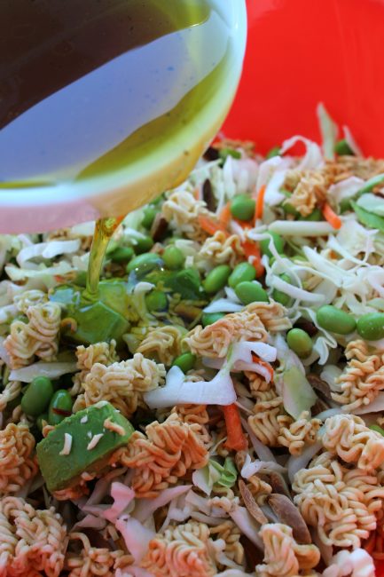 Crunchy Asian Ramen Noodle Salad Everyday Shortcuts