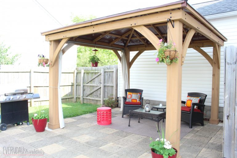 How to Build a Pavilion in a Weekend - Everyday Shortcuts