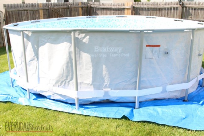 How to Set Up a Bestway Power Steel Frame Pool - Everyday Shortcuts