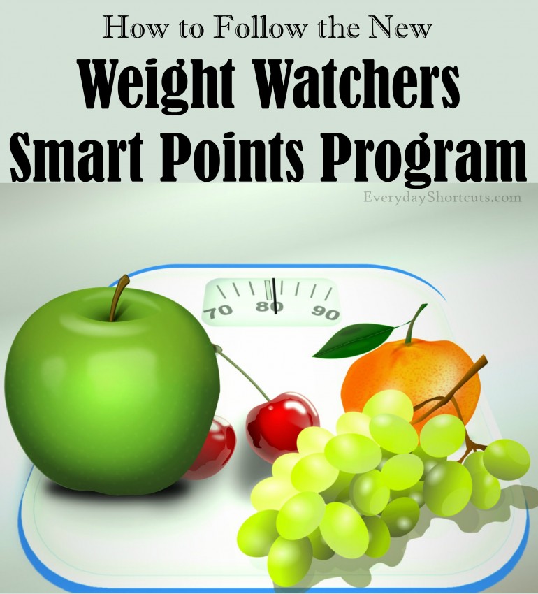 How to Follow Weight Watchers Smart Points Program - Everyday Shortcuts