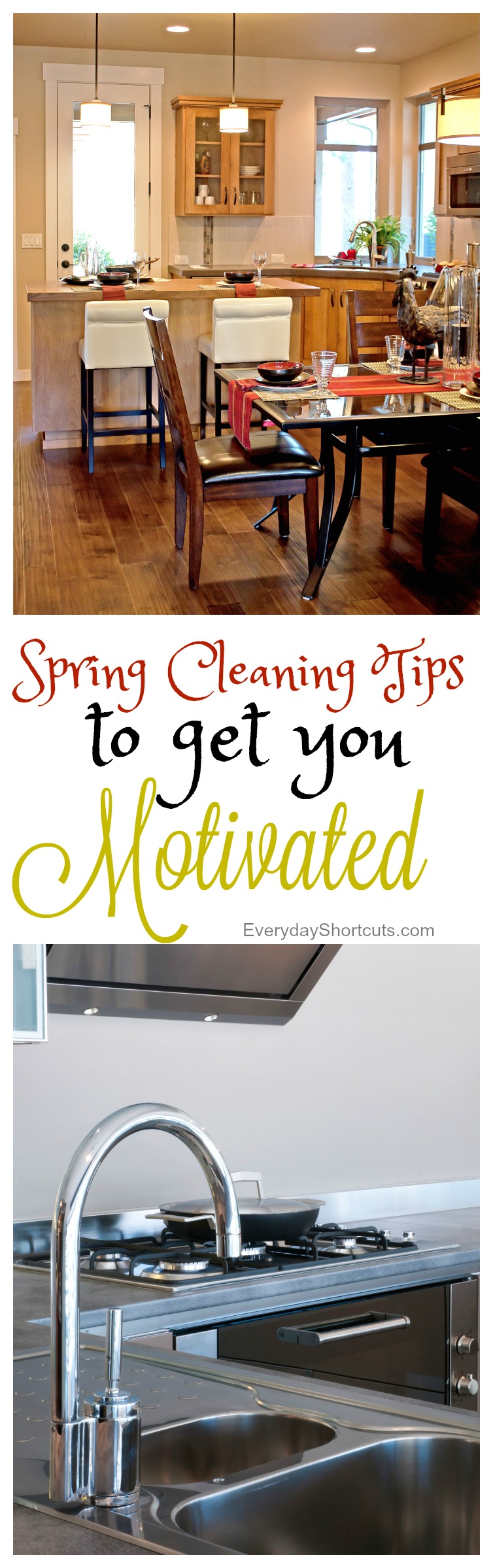Spring Cleaning Tips to Get you Motivated - Everyday Shortcuts