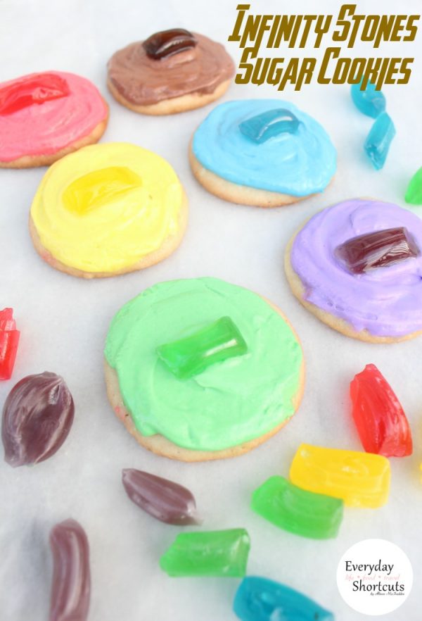 Infinity Stones Sugar Cookies - Everyday Shortcuts