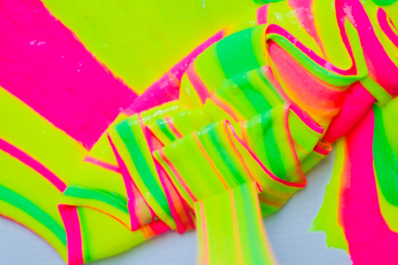 How to Make Neon Slime - Everyday Shortcuts