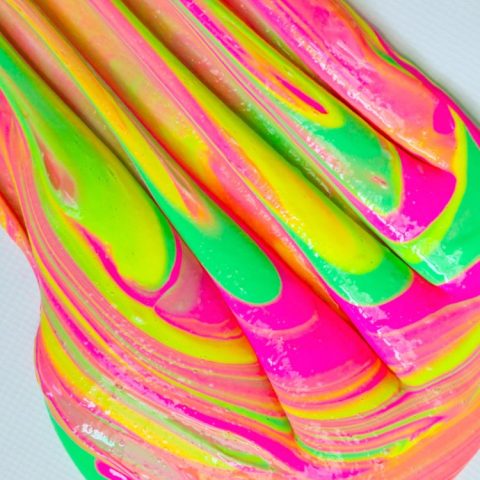 How to Make Neon Slime - Everyday Shortcuts