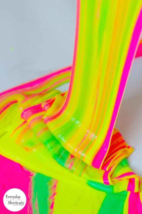 How to Make Neon Slime - Everyday Shortcuts