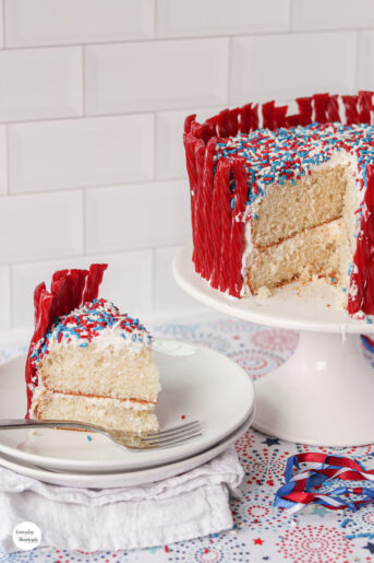 Twizzler Sparkler Cake Recipe - Everyday Shortcuts