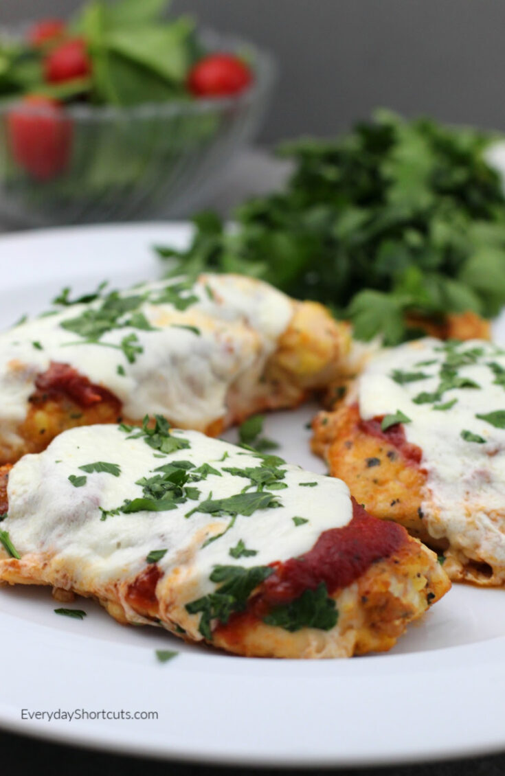 Keto Chicken Parmesan - Everyday Shortcuts
