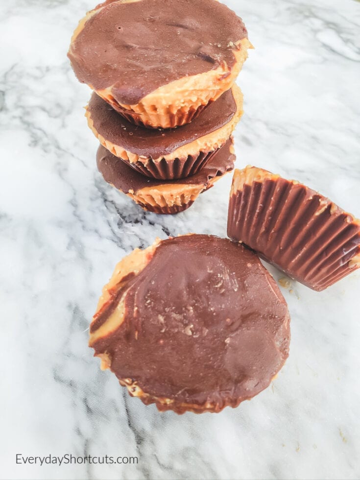 Keto Peanut Butter Cups - Everyday Shortcuts