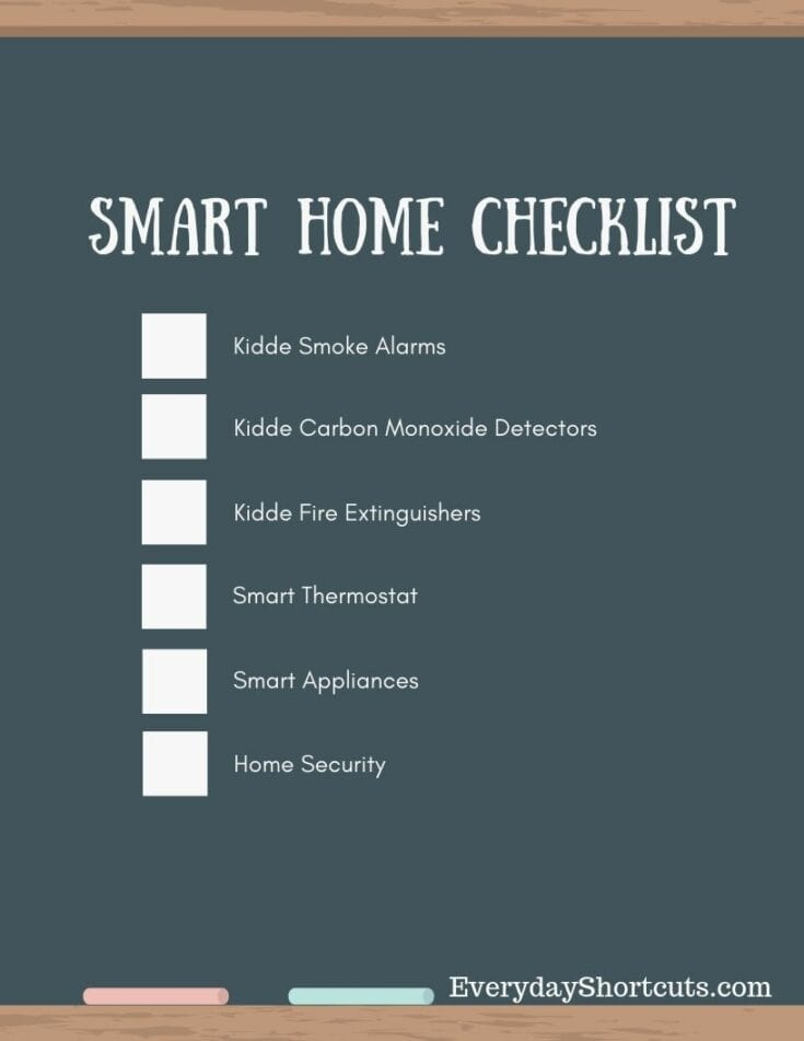 Smart home checklist - Everyday Shortcuts