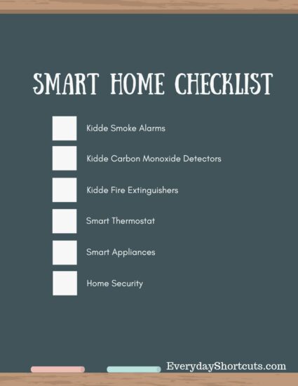 Smart home checklist - Everyday Shortcuts