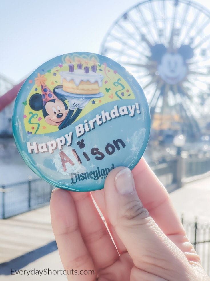 How to Celebrate Your Birthday at Disney - Everyday Shortcuts