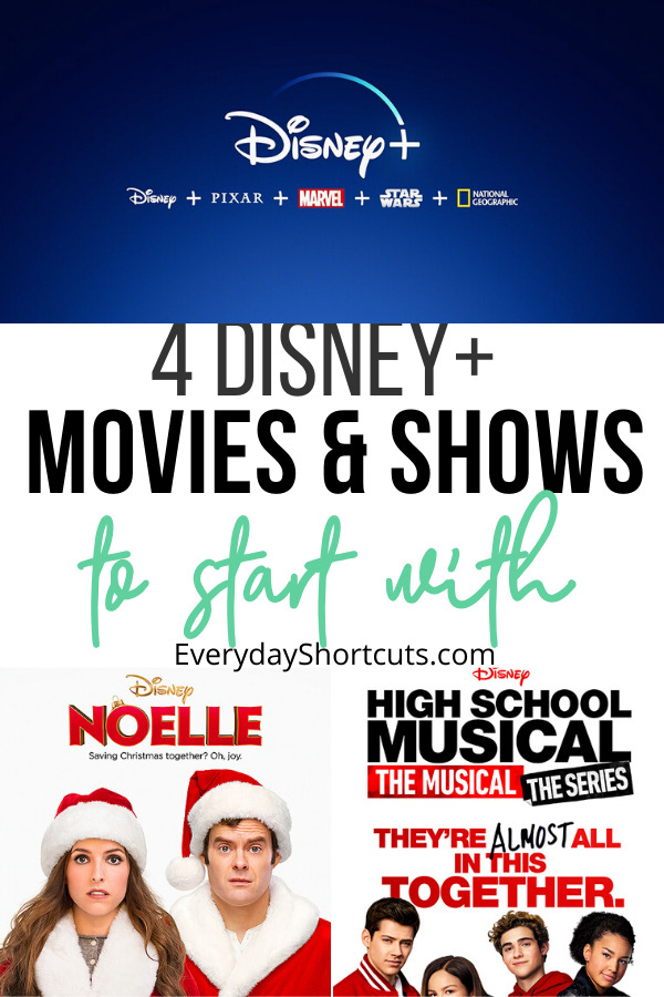 4 Disney+ Movies & Shows to Start With - Everyday Shortcuts