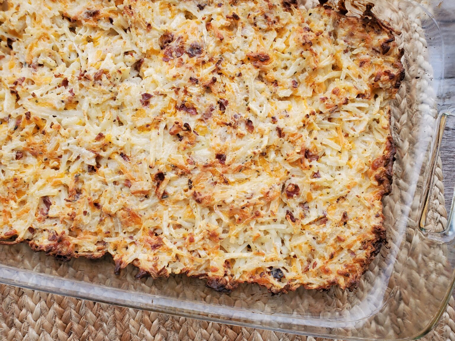 Loaded Hash Brown Casserole - Everyday Shortcuts