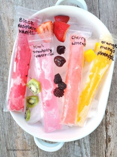 Boozy Freeze Pops {Keto Friendly} - Everyday Shortcuts