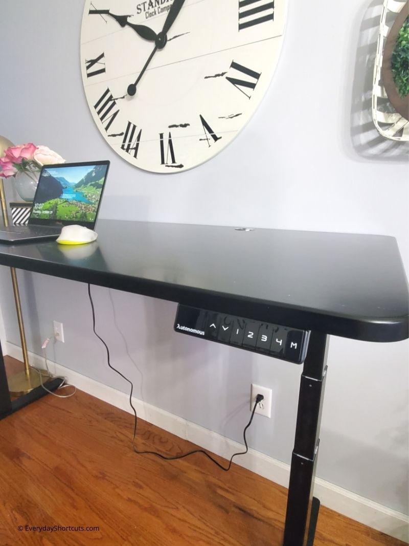 control panel on smart desk - Everyday Shortcuts