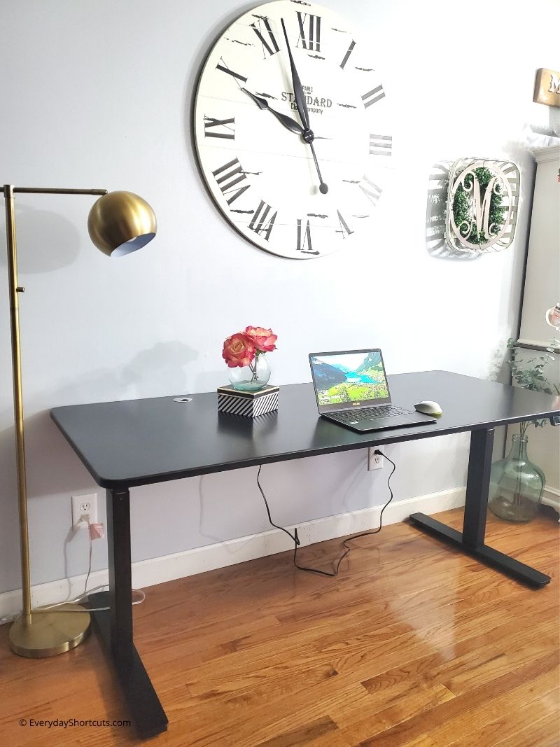 side view of smart desk - Everyday Shortcuts