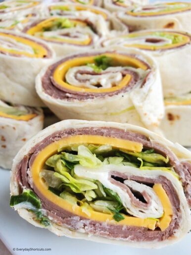 Roast Beef Roll Ups - Everyday Shortcuts