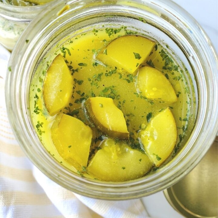 Ranch Seasoned Pickles {TikTok Viral Recipe} - Everyday Shortcuts