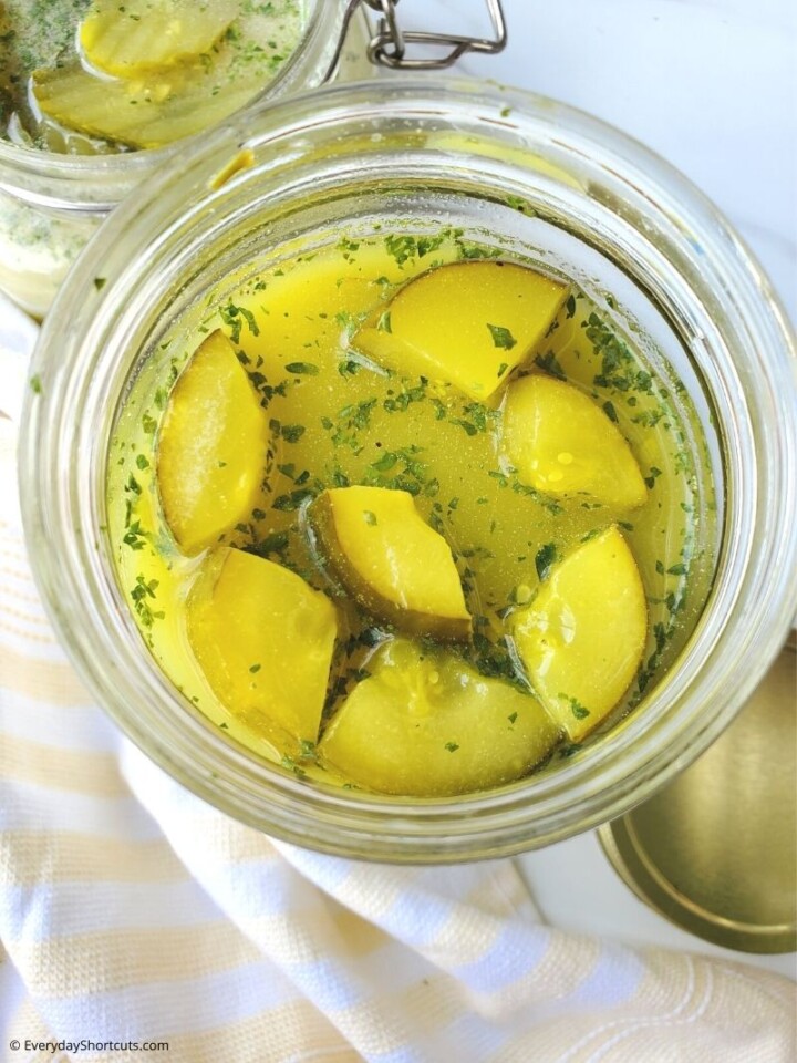 Ranch Seasoned Pickles {TikTok Viral Recipe} - Everyday Shortcuts
