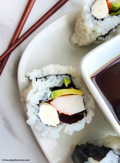 Easy Philadelphia Roll - Everyday Shortcuts