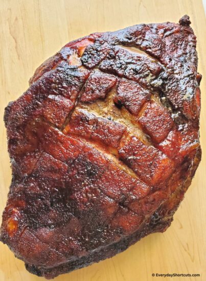 Smoked Pork Shoulder - Everyday Shortcuts