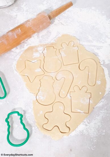 Old Fashioned Cut Out Sugar Cookies - Everyday Shortcuts