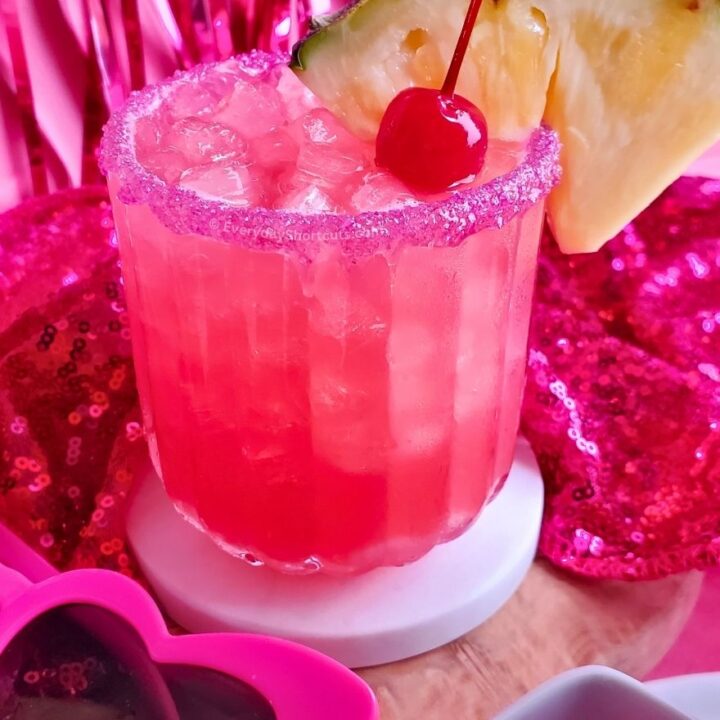 Malibu Barbie Pink Cocktail - Everyday Shortcuts