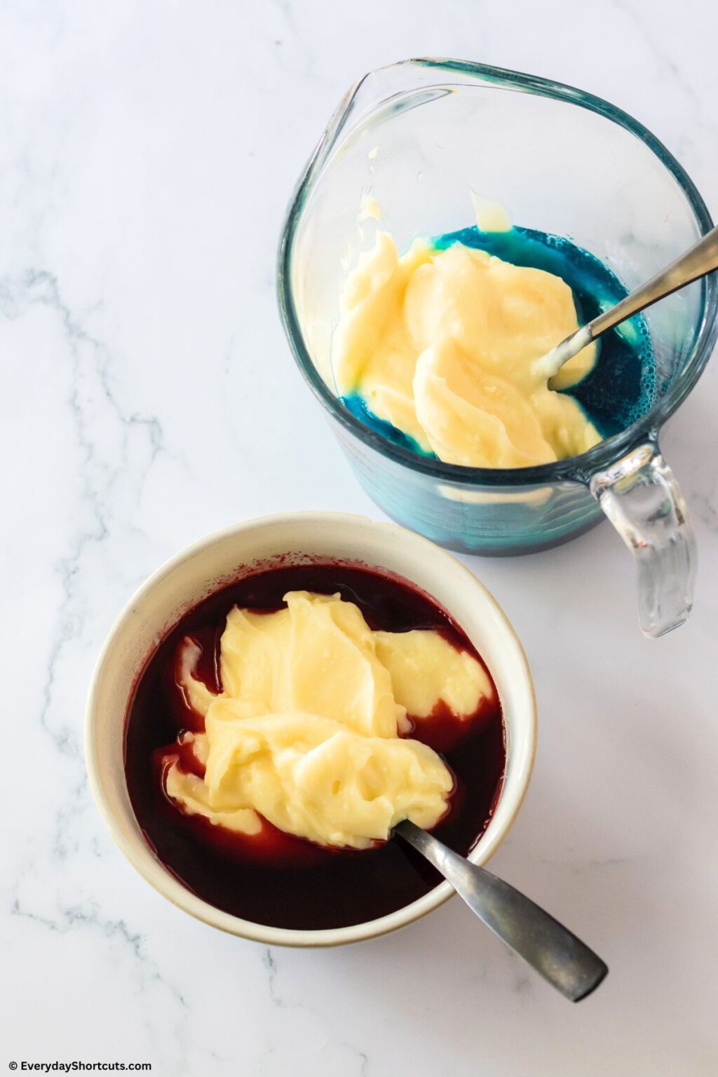 No Bake Red White and Blue Lush - Everyday Shortcuts