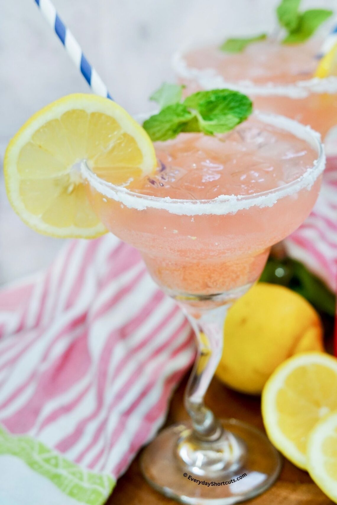 Pink Señorita - Pink Lemonade Margarita - Everyday Shortcuts