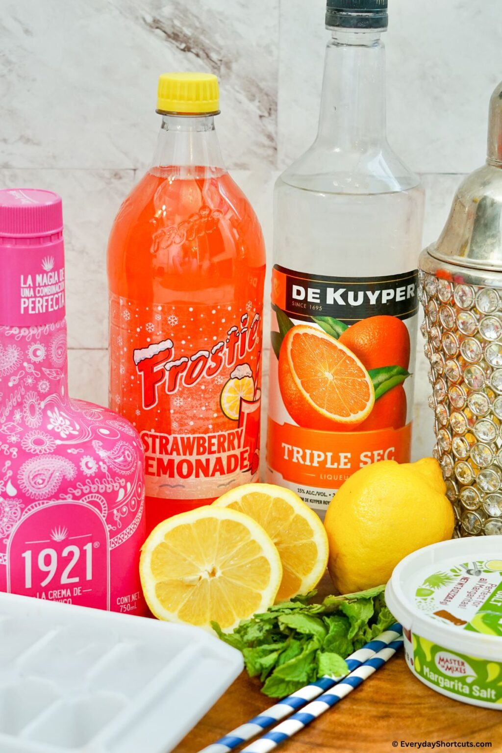 Pink Señorita - Pink Lemonade Margarita - Everyday Shortcuts