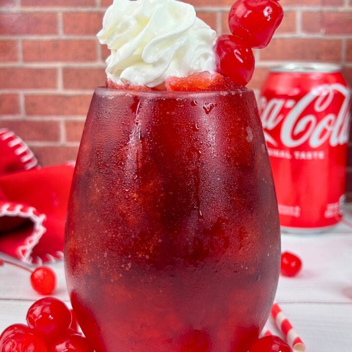 Cherry Rum and Coke Slushie - Everyday Shortcuts