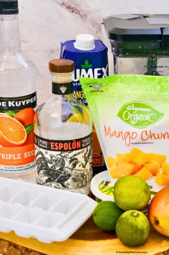 Frozen Mango Margarita - Everyday Shortcuts