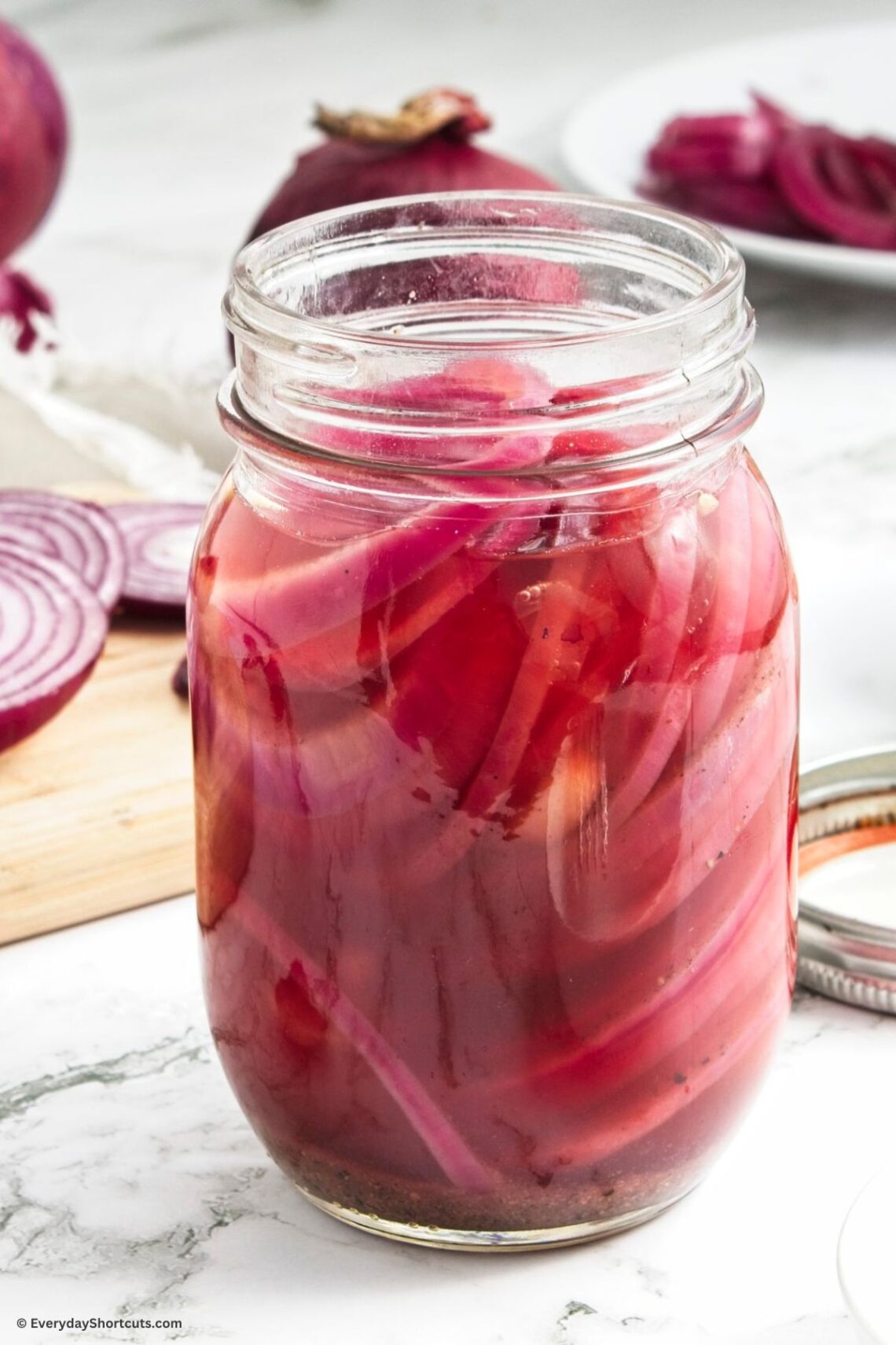 Quick Pickled Red Onions - Everyday Shortcuts