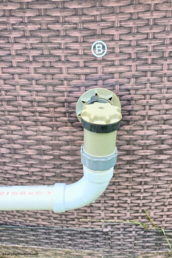 How to PVC Plumb an Intex Above Ground Pool Filter - Everyday Shortcuts