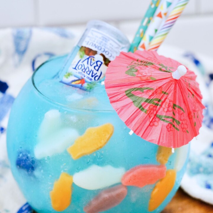 Fish Bowl Cocktail - Everyday Shortcuts