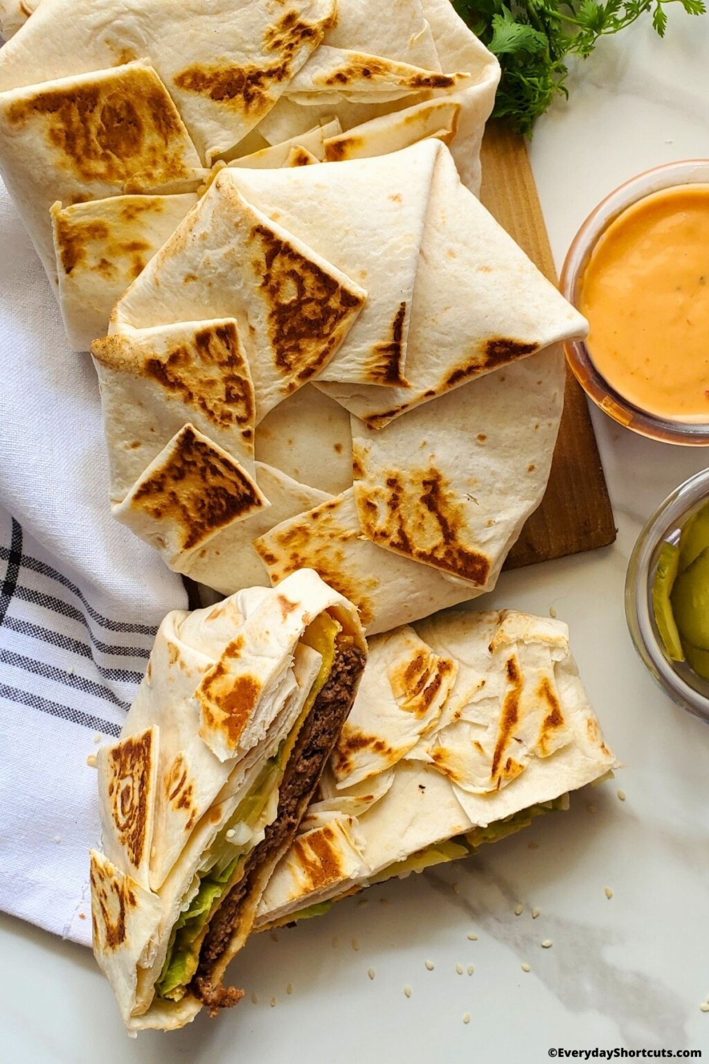 Big Mac Crunchwrap - Everyday Shortcuts