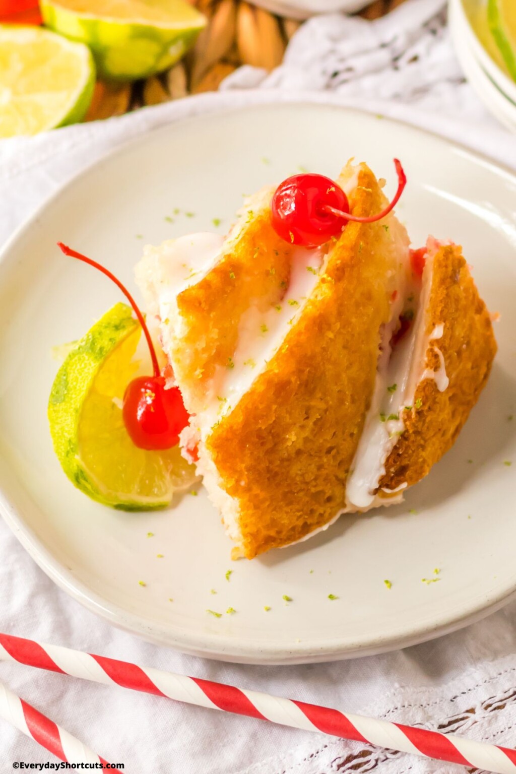 Shirley Temple Bundt Cake - Everyday Shortcuts