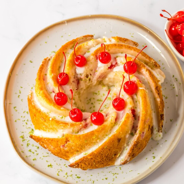Shirley Temple Bundt Cake - Everyday Shortcuts
