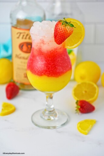 Spiked Ombre Lemonade - Everyday Shortcuts