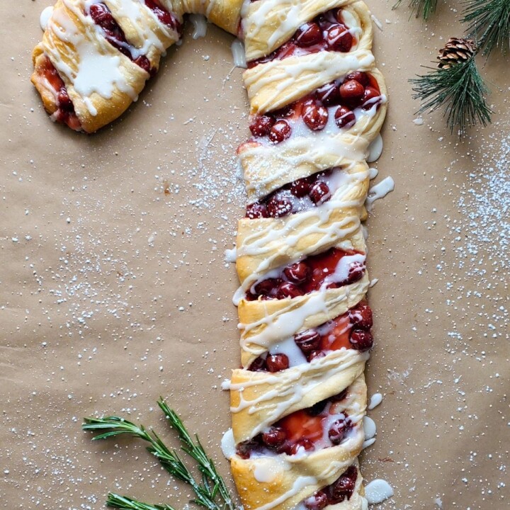 Candy Cane Danish - Everyday Shortcuts