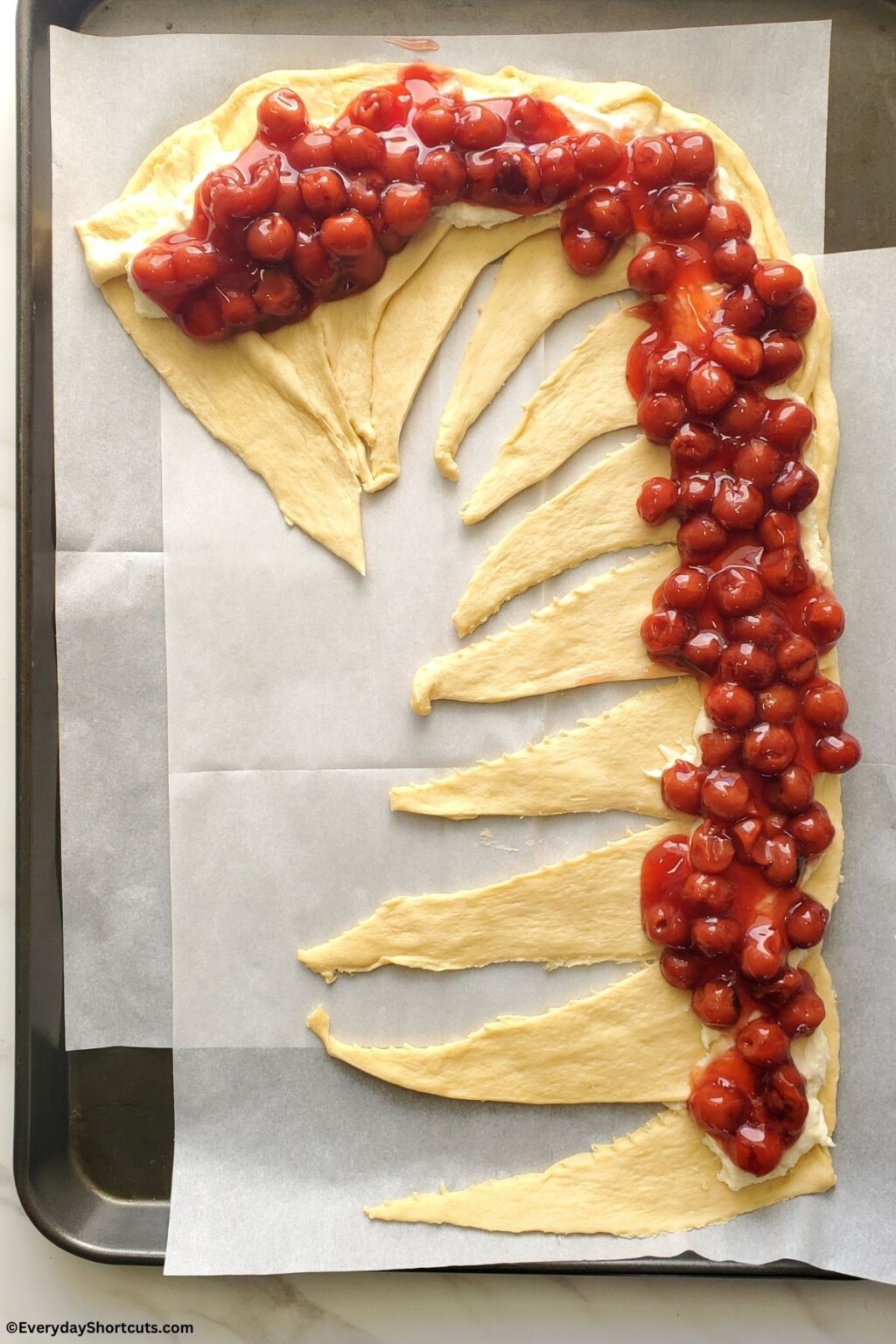 Candy Cane Danish - Everyday Shortcuts