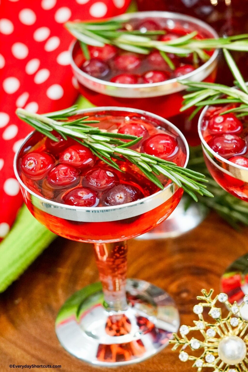 Cranberry Mimosa - Everyday Shortcuts