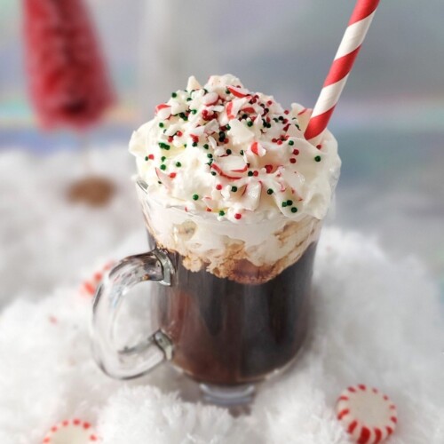 Peppermint Patty Coffee Cocktail - Everyday Shortcuts
