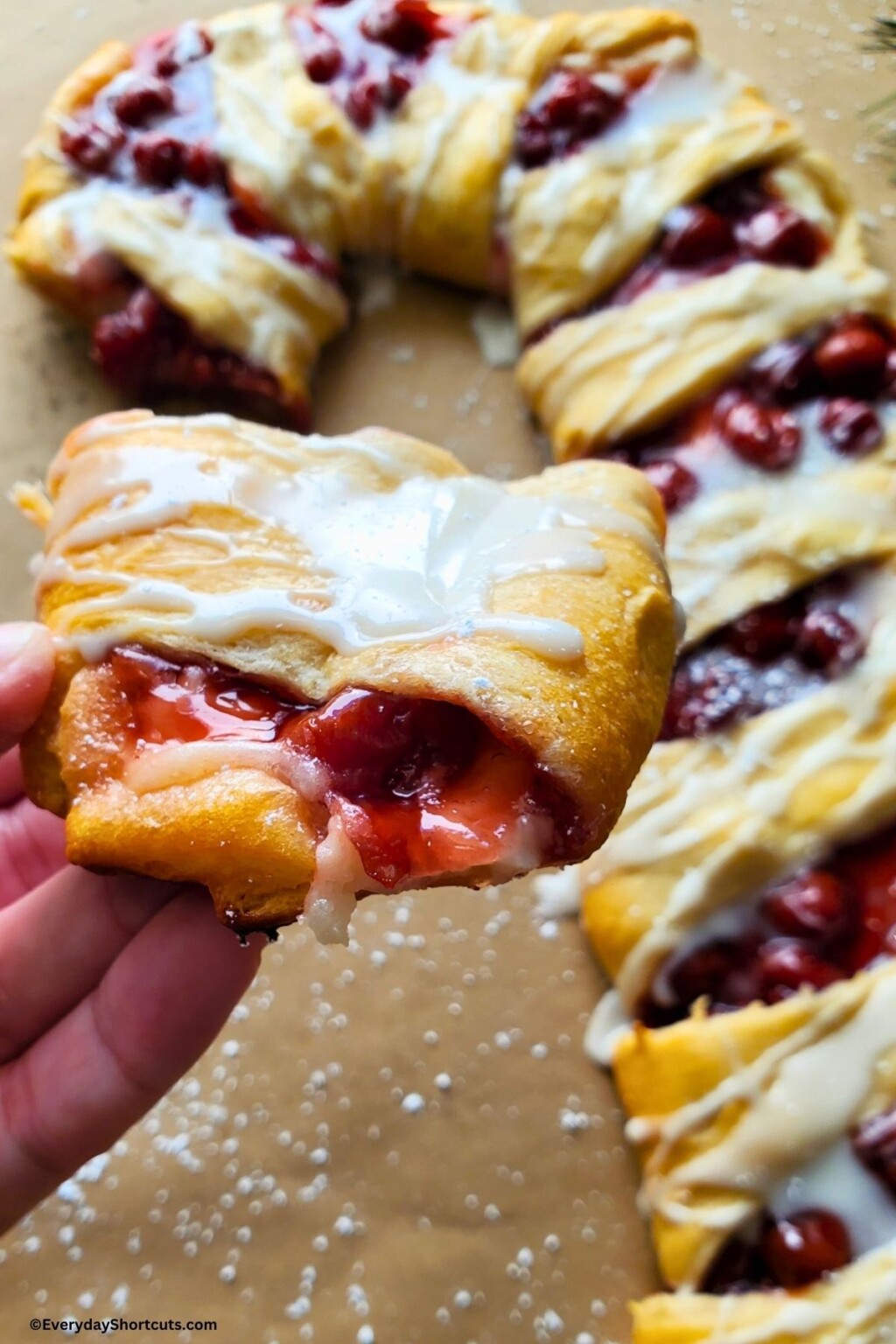 Candy Cane Danish - Everyday Shortcuts